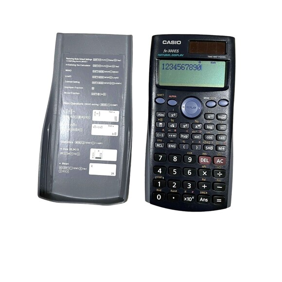 Casio | Other | Casio Fx30es Scientific Calculator With Natural Display ...